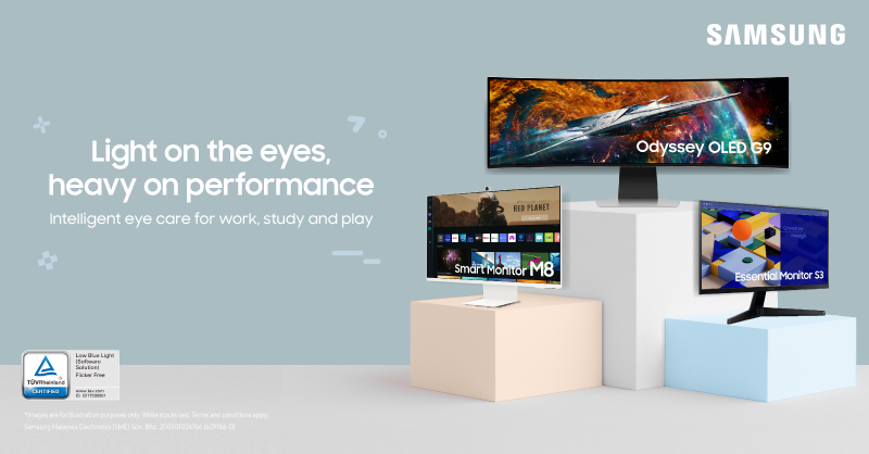 Samsung's New Monitors Are Built With Eye Care In Mind - Gizmos Chamber